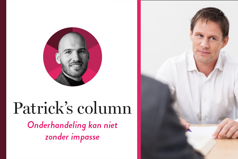 Een beetje onderhandeling kan niet zonder impasse - ADR Instituut